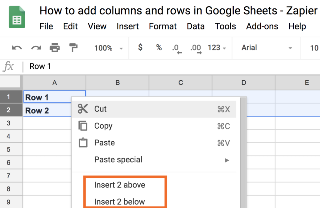 How To Add In Google Sheets Mast ring Th Basics